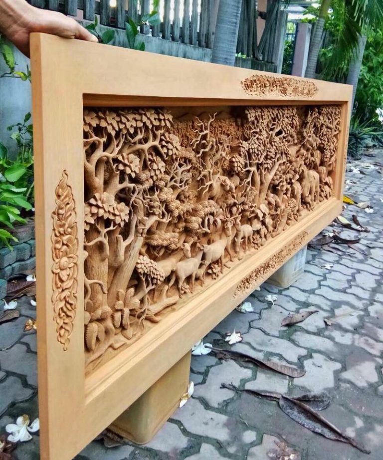 ไม้สักแกะสลัก – EDUVATOR LPRU