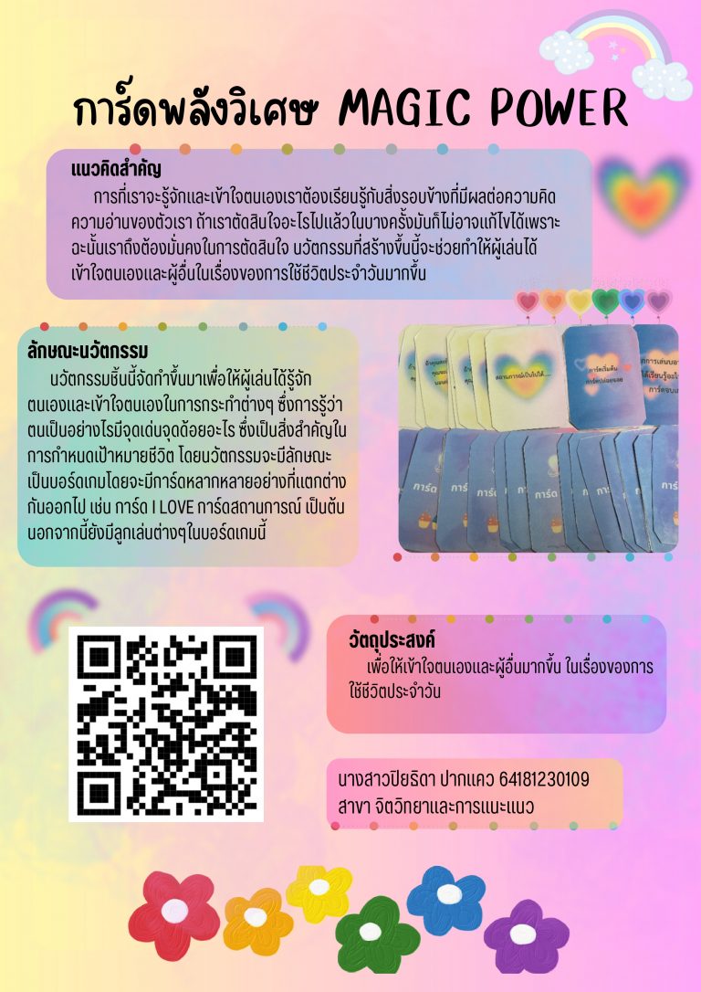 บอร์ดเกมการศึกษา สาขาวิชาจิตวิทยาการศึกษาและการแนะแนว – EDUVATOR LPRU